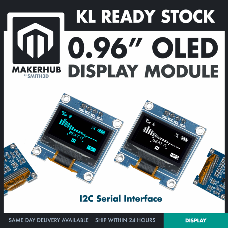 0.96‘ OLED Display Module Blue White Screen I2C IIC Serial 128X64 LCD ...