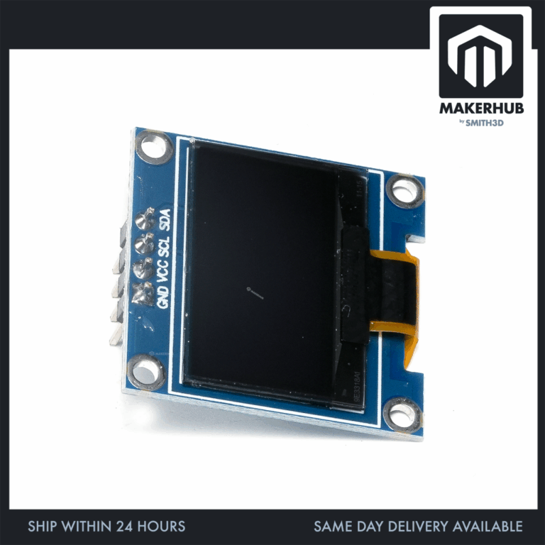 0.96‘ OLED Display Module Blue White Screen I2C IIC Serial 128X64 LCD Display Board – MakerHub ...