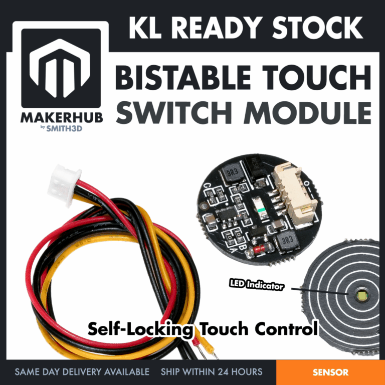 Bistable Touch Switch Self-Locking Capacitive Touch Digital Touch ...