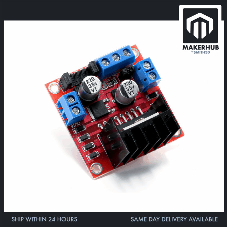 L298N Motor Driver Module Arduino Compatible Dual H Bridge Dual DC ...