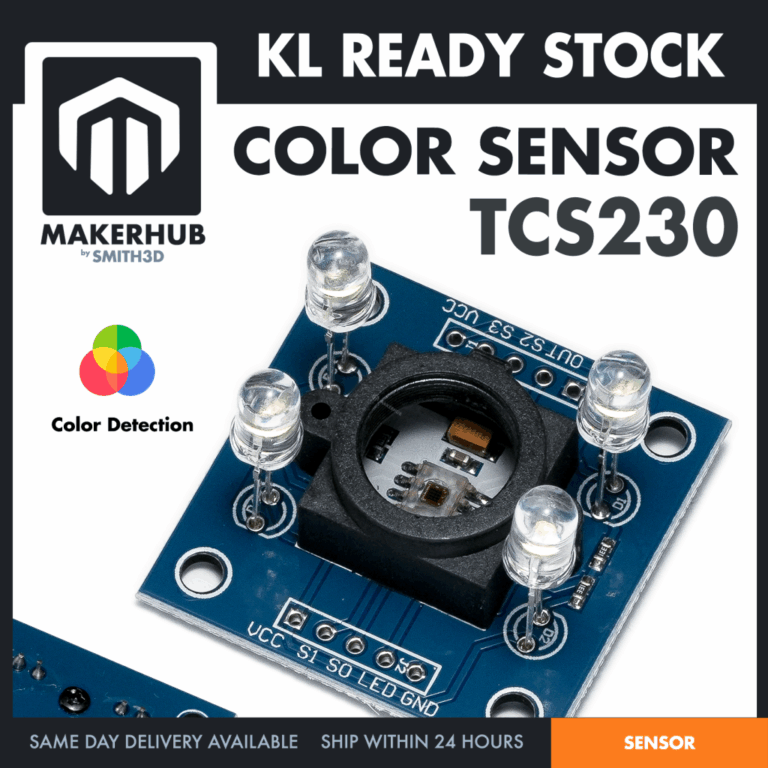 TCS230 Color Sensor Module Light to Frequency Converter RGB Detection ...