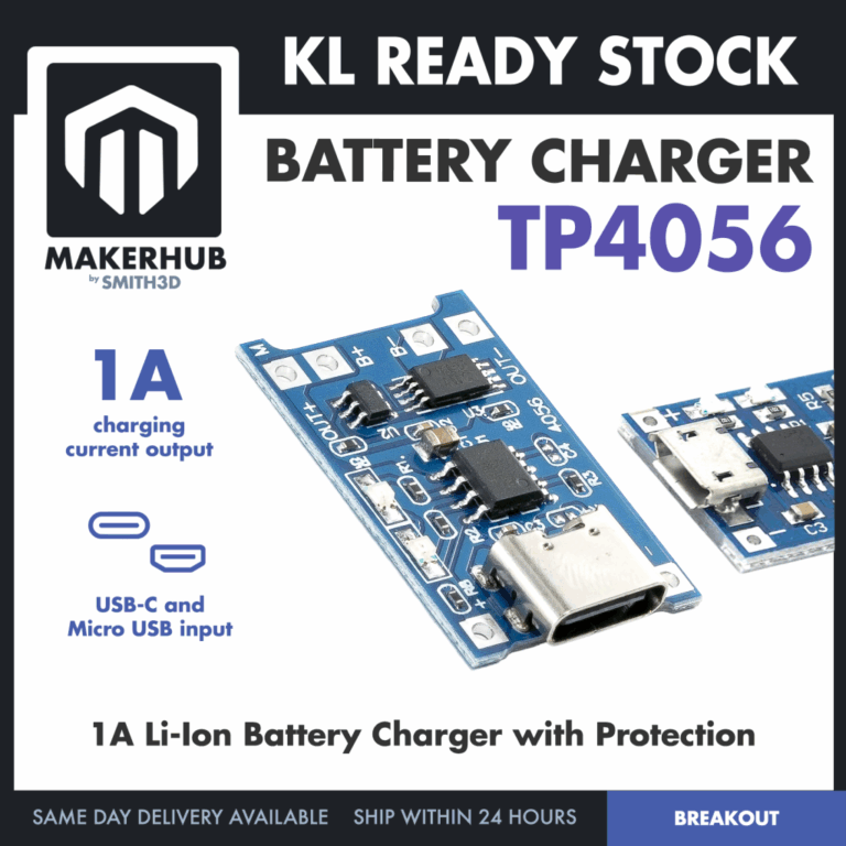 TP4056 18650 Battery Charger Module Lithium Ion Battery Li-ion Battery ...